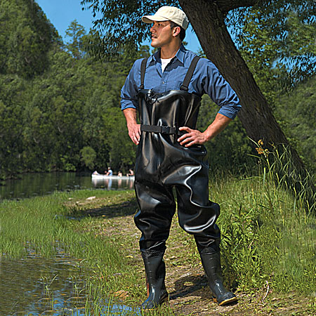 Onguard 86067 56" Steel Toe PVC Chest Wader Black Size 7 - 12 ...