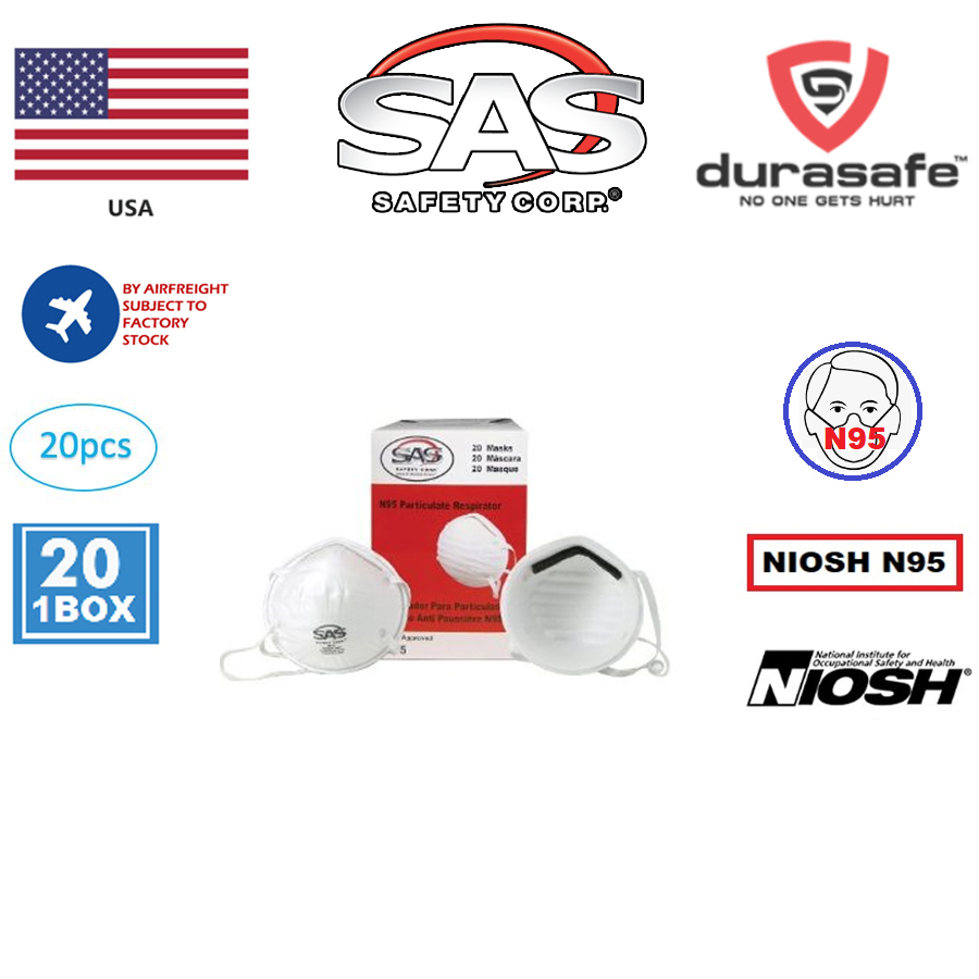 N95 Mask SAS 8615 (Per Box) - Durasafe Shop