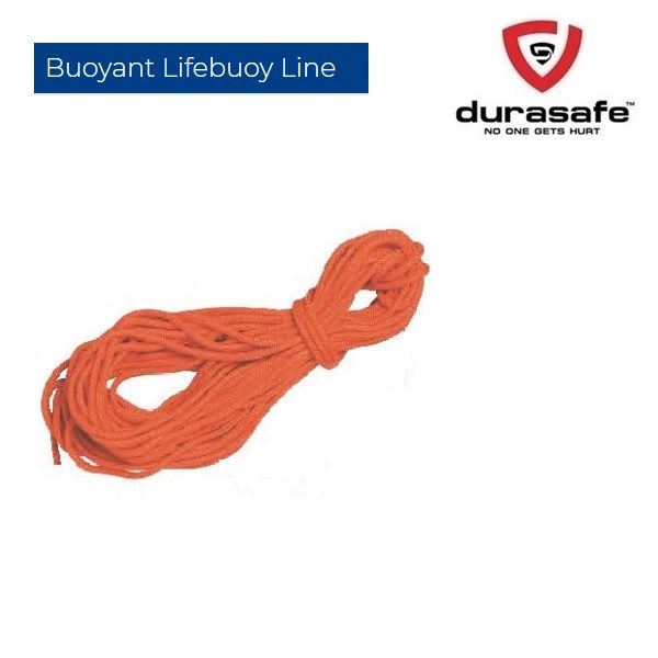 Lifebuoy Line, Non Kinking Standard Size 8 mm dia X 30 meter Orange ...