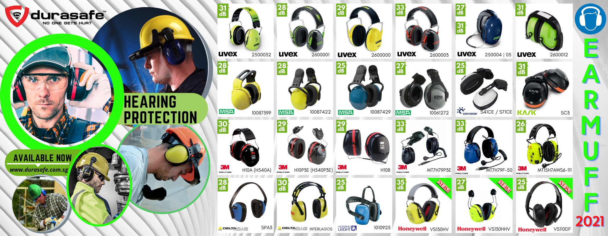 EARMUFF - 2021 - PT DURASAFE Workwear Indonesia